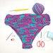 Crochet High Waist Bikini Bottom PDF Pattern, Easy Cheeky, XS - 5XL ...