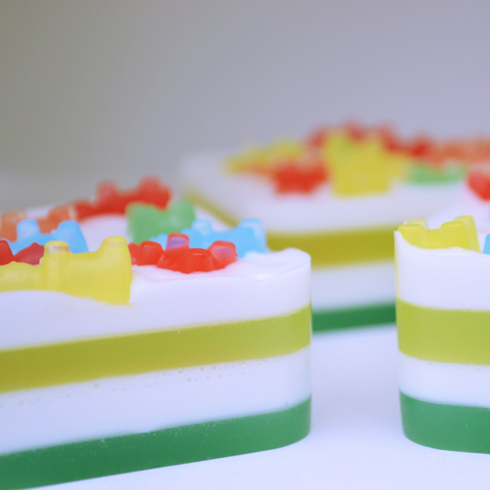 GUMMY BEAR SOAP Realistic Food Soap Candy Soap Bar Cake | Etsy