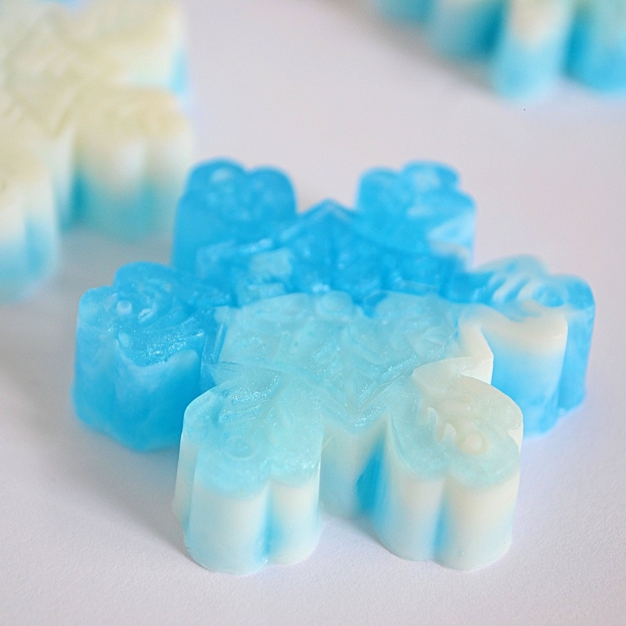 SNOWFLAKE SOAP SET 8 Stocking Stuffer for Friend Christmas - Etsy