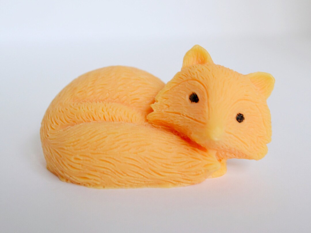 FOX SHAPED SOAP, Cute Soap for Children, Fox Lover Gift, Animal Soap ...
