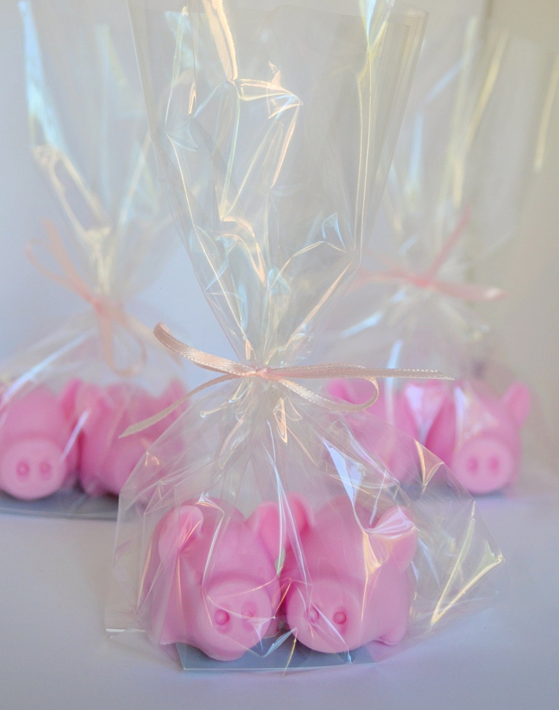 PIG SOAP SET 2 Piggy Shaped Glycerin Soap Little Piglet | Etsy