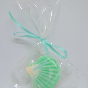 SEASHELL SOAP FAVORS (10), Nautical Party Favors, Mermaid Baby Shower ...
