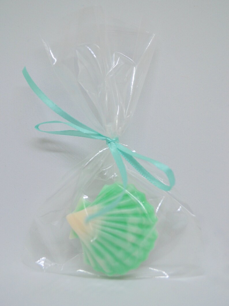 SEASHELL SOAP FAVORS 10 Nautical Party Favors Mermaid Baby - Etsy