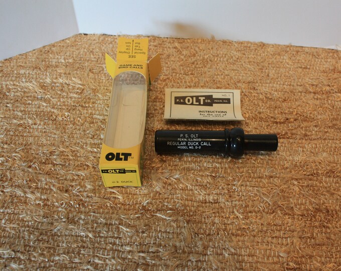 OLT Game and Bird Calls D-2 Duck Call Vintage - Etsy