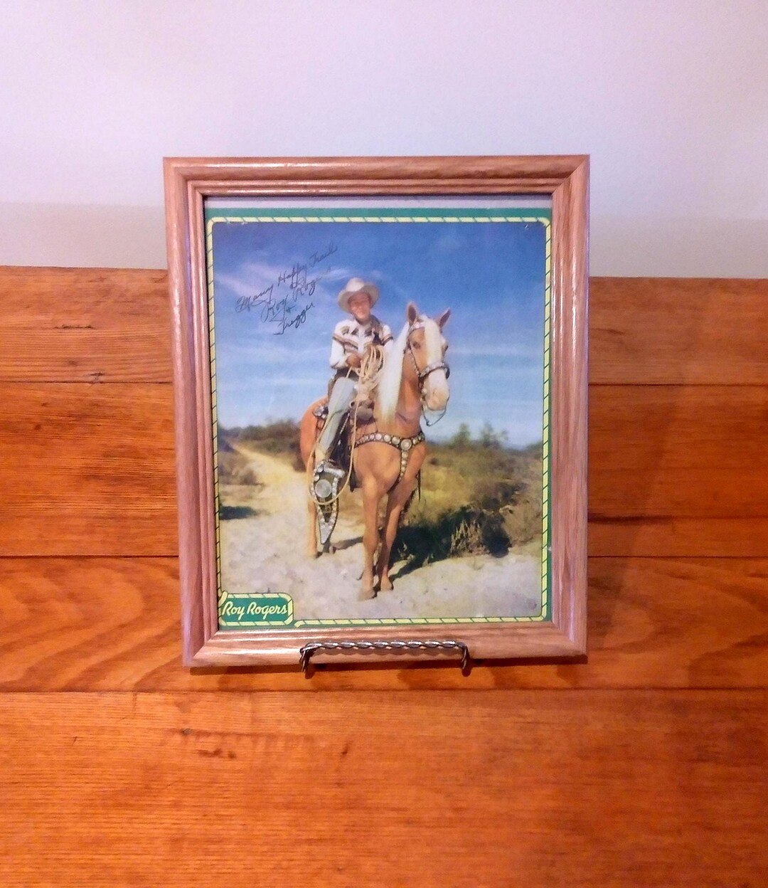 Roy Rogers & Trigger Writing Tablet 1940's-photo Cover Signed by Roy ...