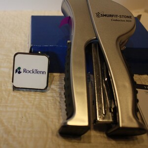 Vintage Smurfit Stone Container Coshocton Mill Stapler and Rock Tenn ...