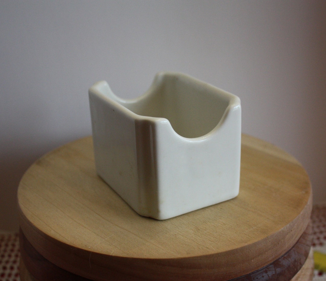 Vintage Hall Restaurant Ware Porcelain Sugar Packet Tea Holder Vintage ...