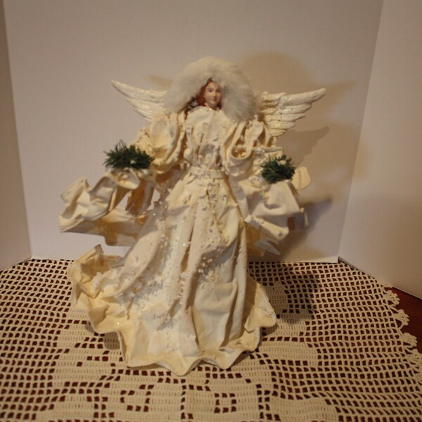Vintage Angel Tree Topper - Etsy