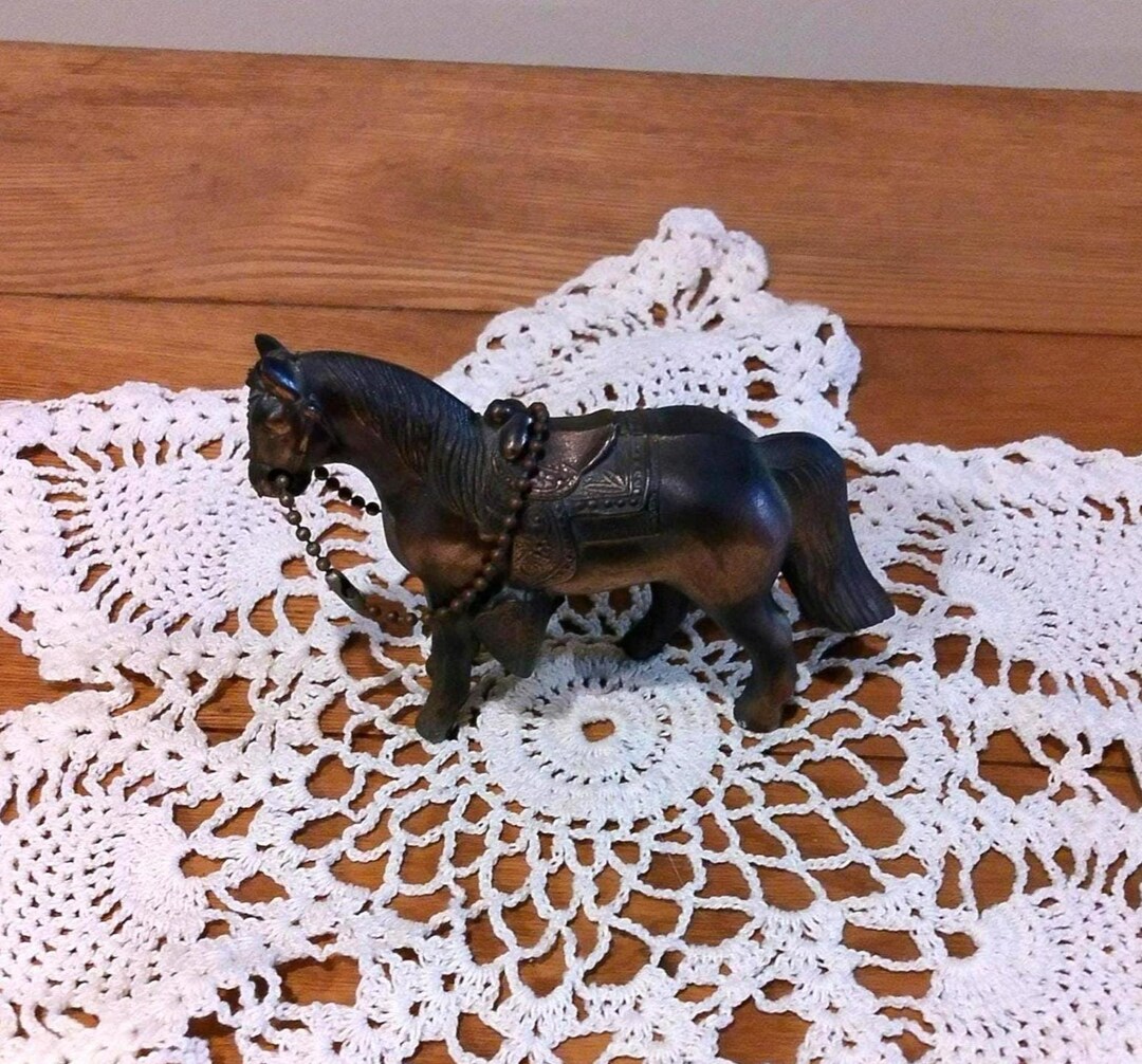 Vintage Carnival Souvenir Copper Colored Cast Metal Horse - Etsy