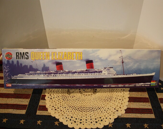 RMS Queen Elizabeth Model Kit 06201 Airfix 1:600 Scale Humbrol Product ...