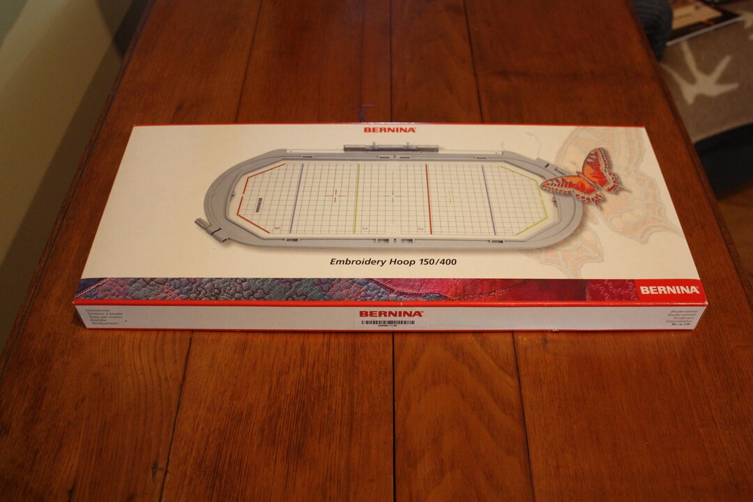 Genuine Bernina Mega Embroidery Hoop 150/400 Oval Frame Artista 200 NIB ...
