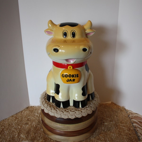 Cow Cookie Jar - Etsy