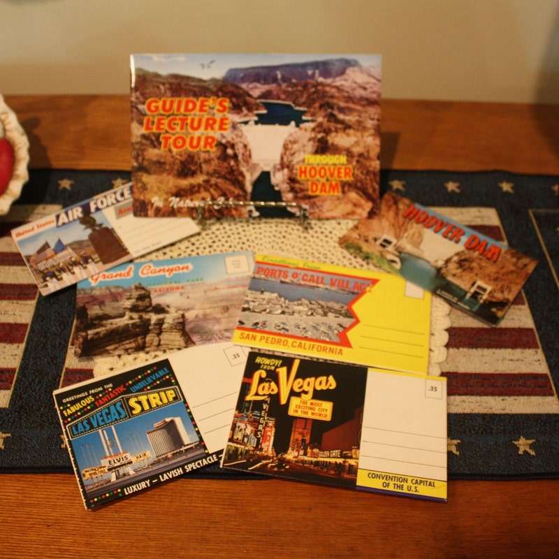 Postcard Folder - Etsy