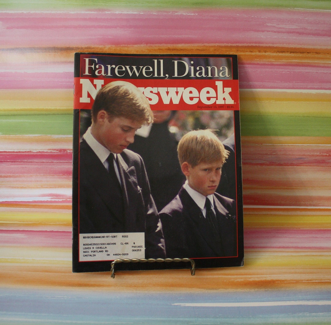 Newsweek September 15, 1997 Farewell Diana British Royalty Memorabilia ...