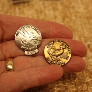 SALE Four Ducks Unlimited Sponsor Pins One Buckeye Hunt Club Pin ...