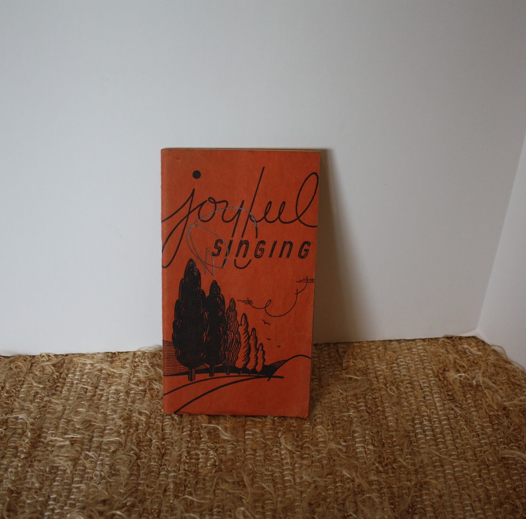 SALE Joyful Singing Songbook Published by Cooperative Recreation ...