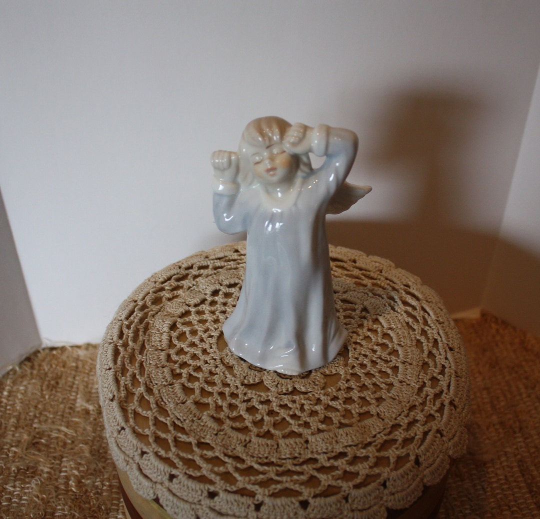 Angel Porcelain Figurine, Ks Collection, Angel Figurine, Porcelain ...