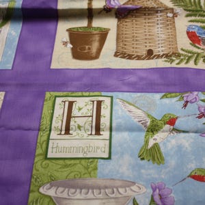 One Fabric Panel Tend the Earth by Deb Strain for Moda Pattern 19540 - Etsy