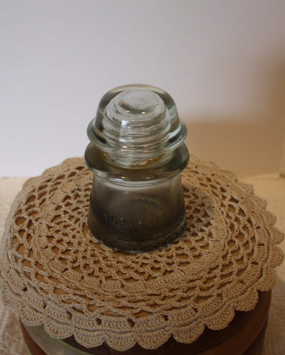 Vintage Hemingray #16 Glass Insulator Clear Made in USA - Etsy