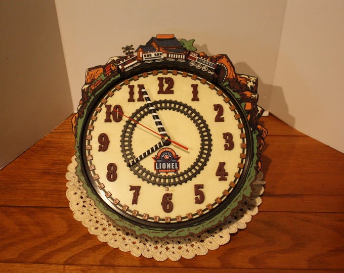 Lionel 100th Anniversary Train Clock 7183 - Etsy