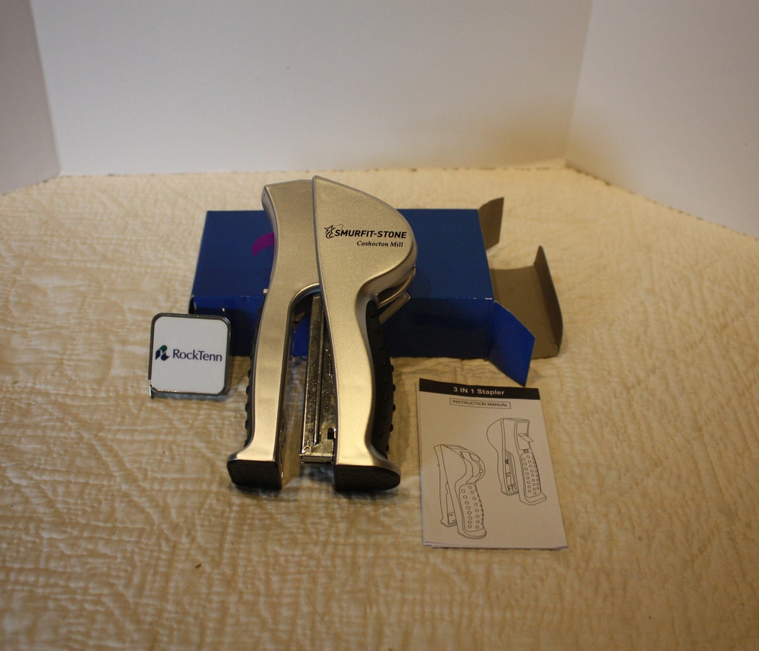 Vintage Smurfit Stone Container Coshocton Mill Stapler and Rock Tenn ...