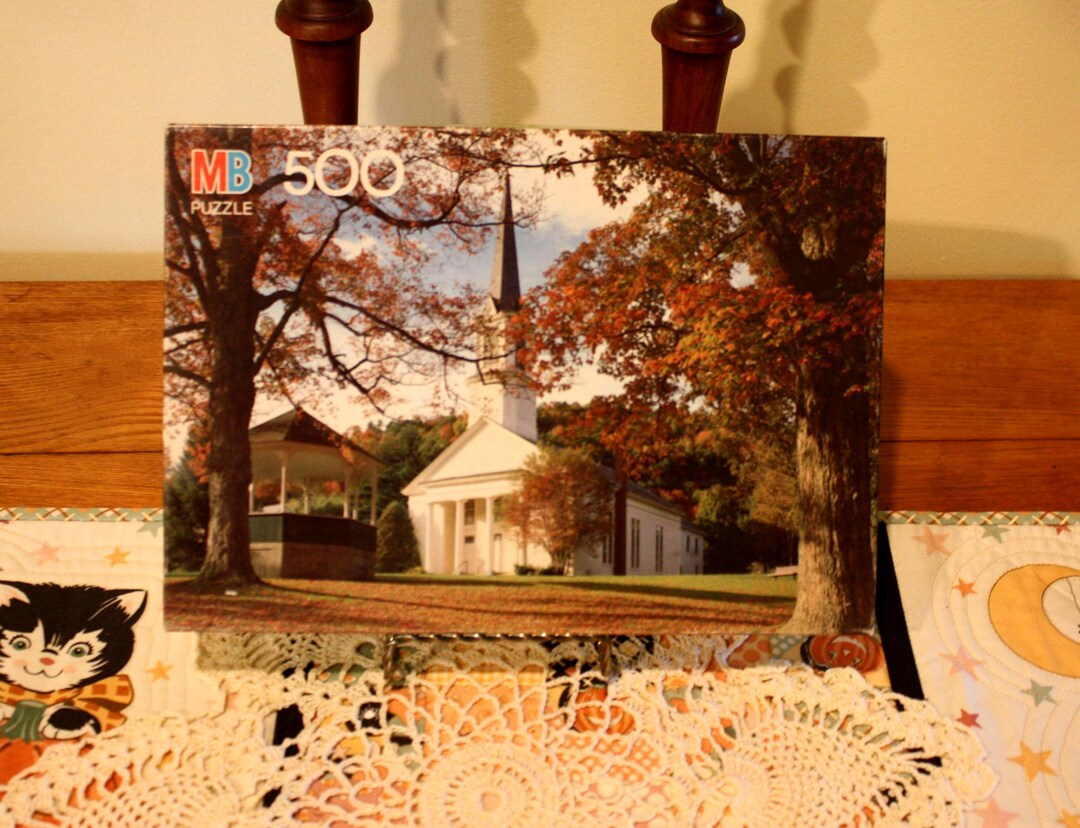 MB Puzzle Croxley Puzzle 500 Piece Vintage Complete - Etsy