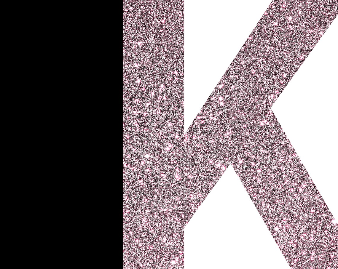 Purple Glitter Alphabet Clipart Sparkle Letters PNG Files - Etsy