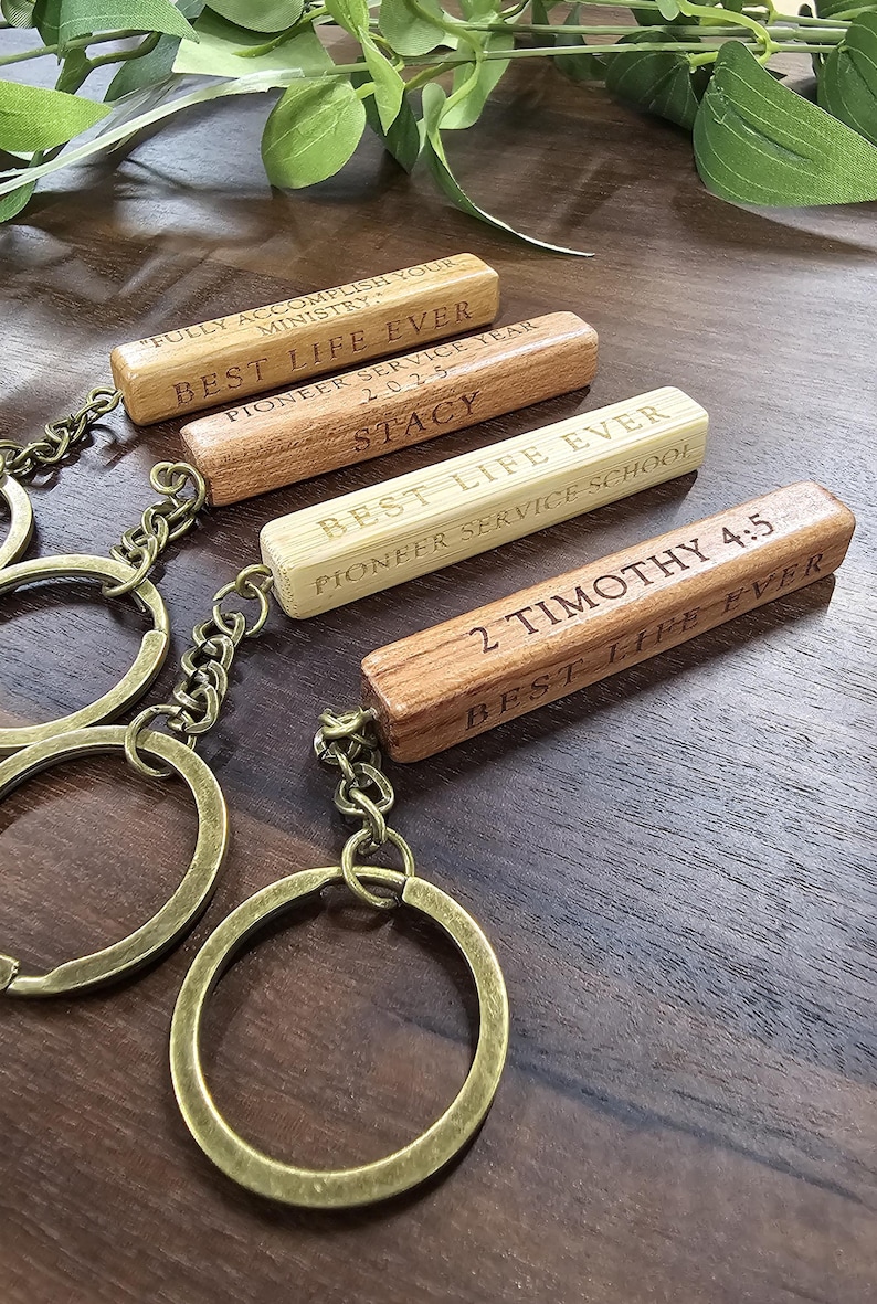 JW 2025 Pioneer Service Year Keychains | JW Ministry Gifts Keytags ...