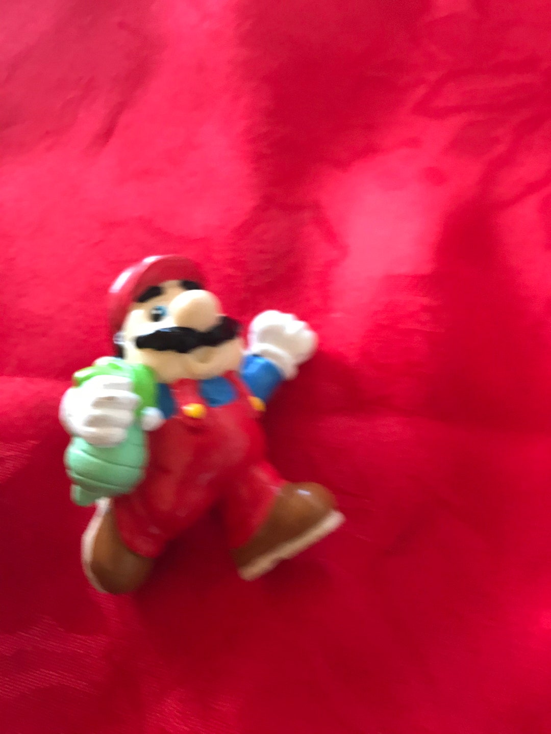 Vintage Mario Bros Figurine 1980 - Etsy