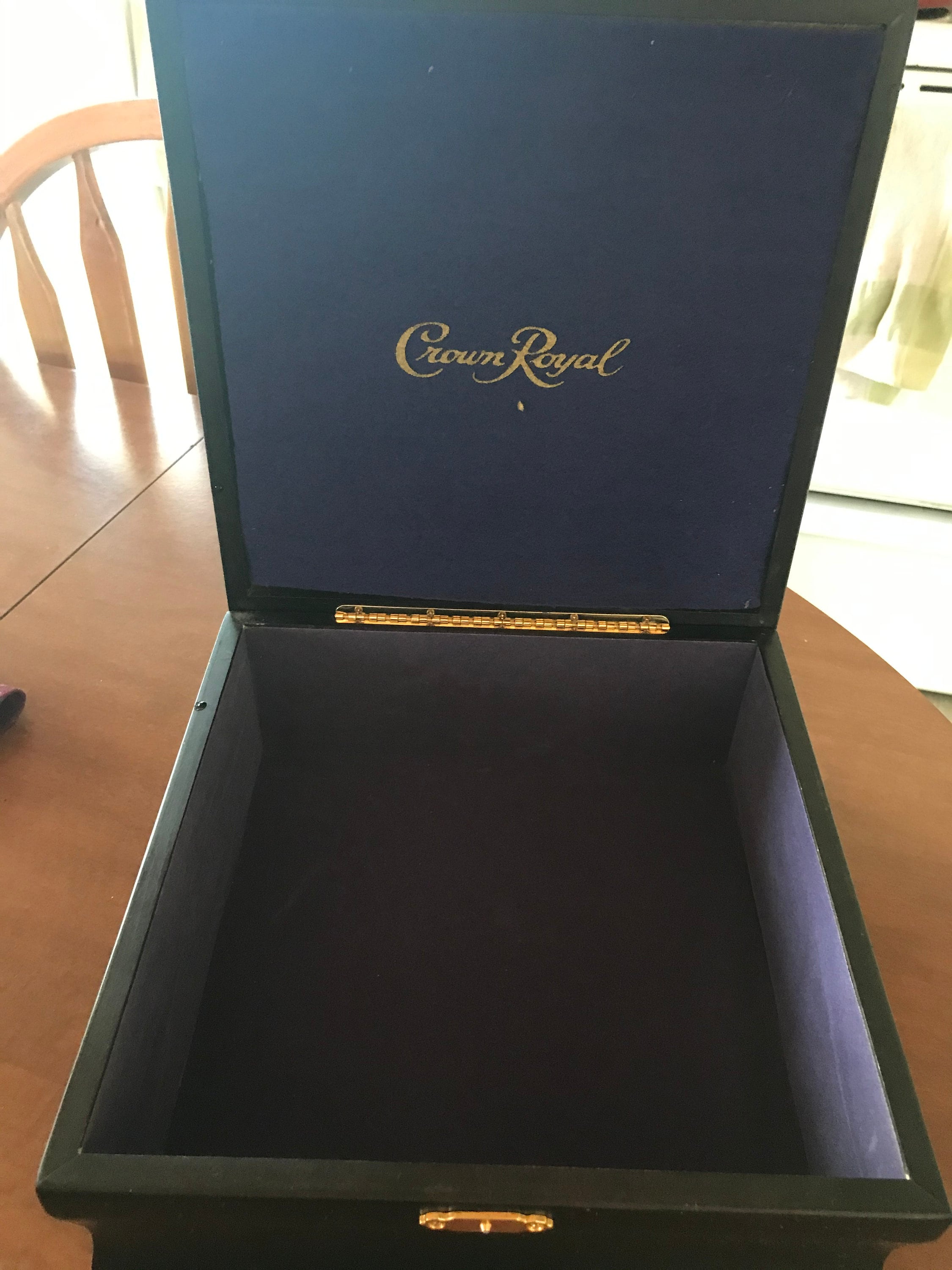 Royal Crown Wooden Chest - Etsy