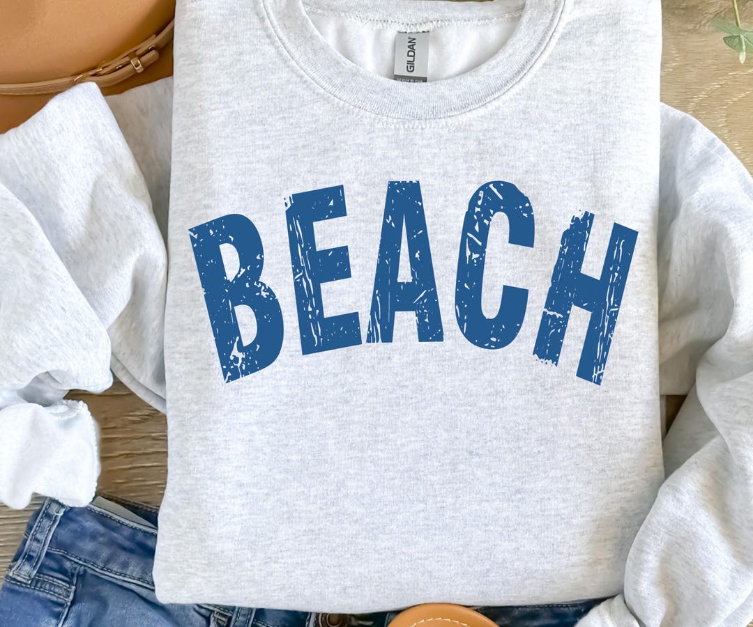 Beach Distressed, Summer Beach, Fun in the Sun, Vintage, SVG, Digital ...