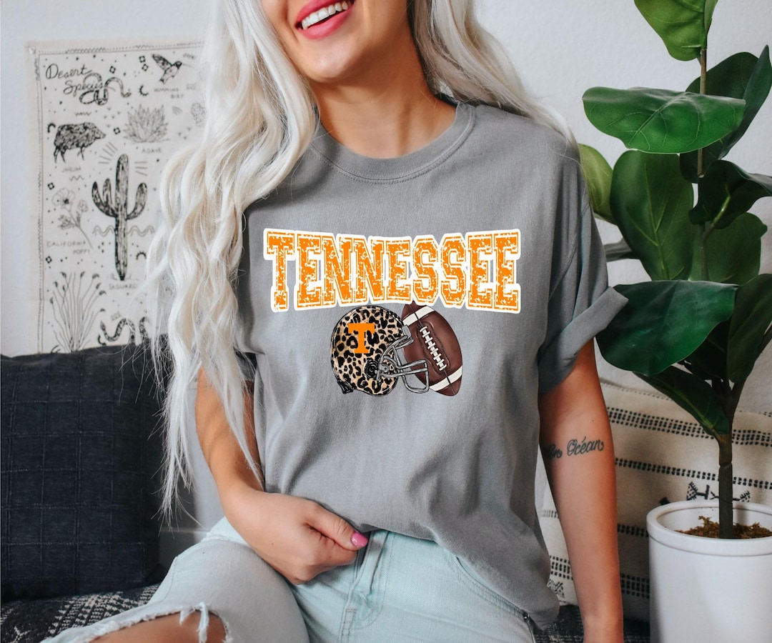 Tennessee, Retro, Leopard Distressed, Football, TN, Vols, Sublimation ...