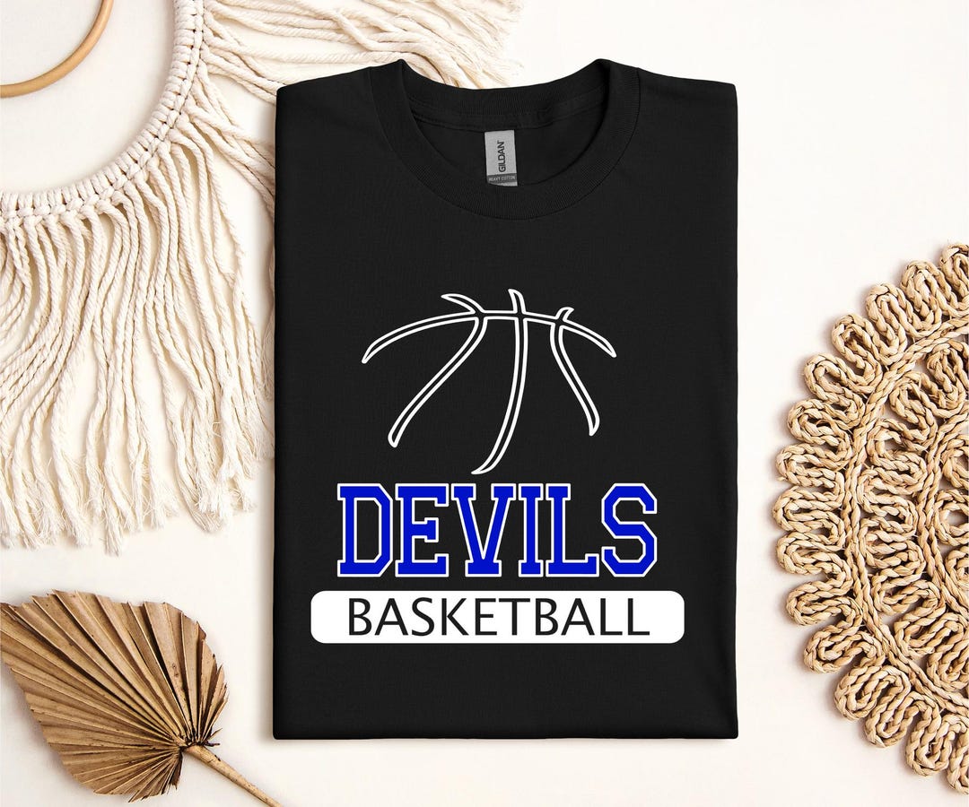 Blue Devils Basketball, Love, Basketball Mom, Blue and White, SVG ...