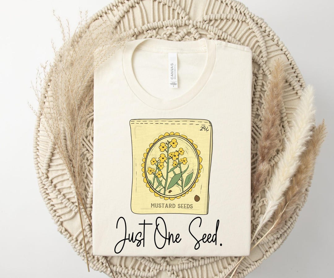 Mustard Seed, Faith Like Mustard Seed, Seed Pack, Flowers, Vintage ...