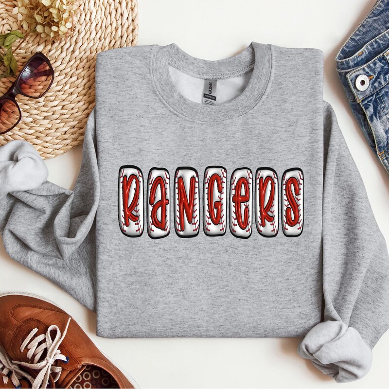 Texas Rangers Font - Etsy