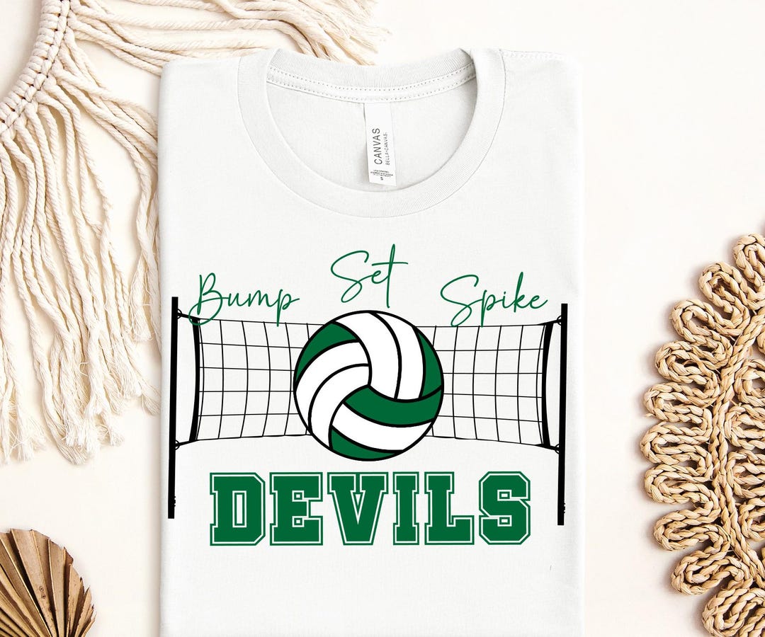 Volleyball, Devils, Rebels, Spike, Set, Set, Serve, Spike, Mascot ...