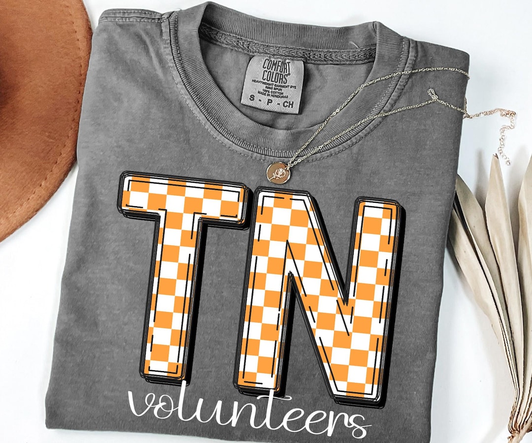Tennessee, Volunteers, Checkerboard, Football, TN, Vols, Sublimation ...