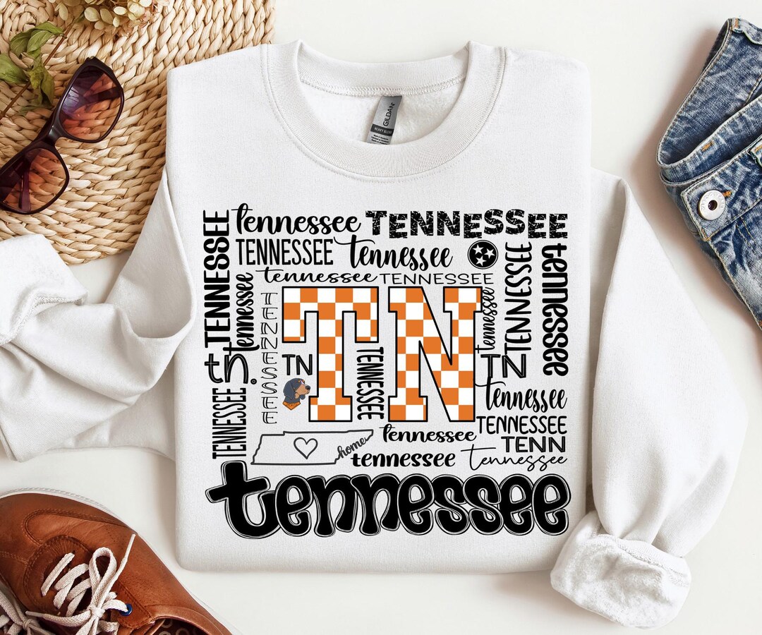 Tennessee, TN, Repeat, Vols, Checkerboard, Football, TN, Vols ...