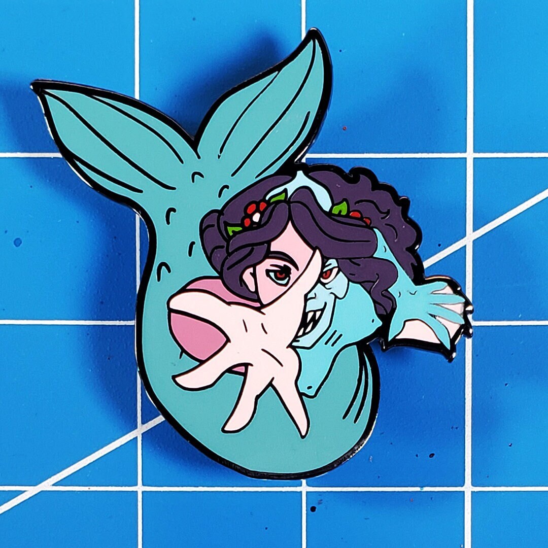 Siren - Enamel Pin - Etsy