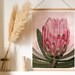 Abstract Protea Printable Art, Botanical Print, Protea Painting ...