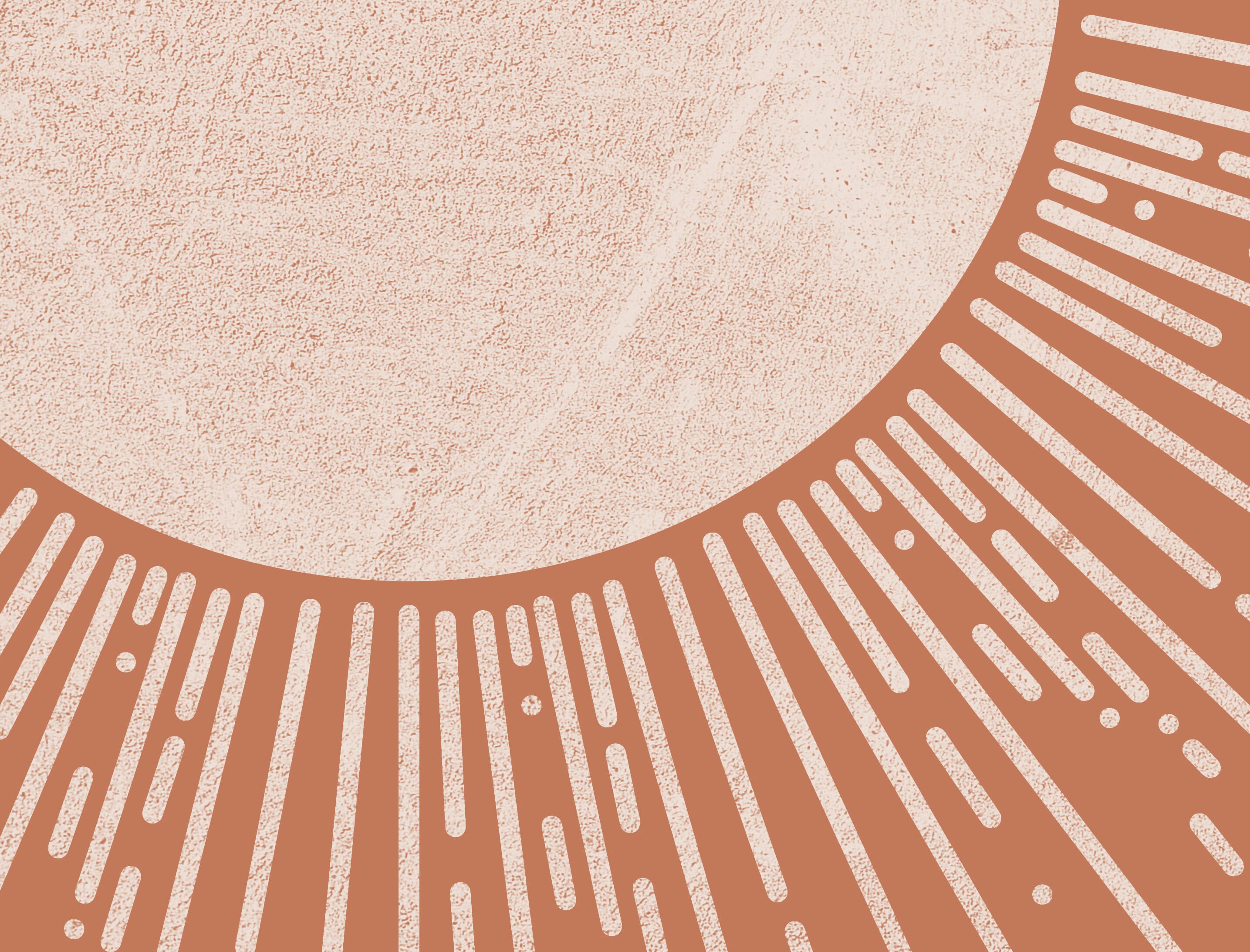 Terracotta Sun Print Mid Century Modern Abstract Sun Minimal | Etsy