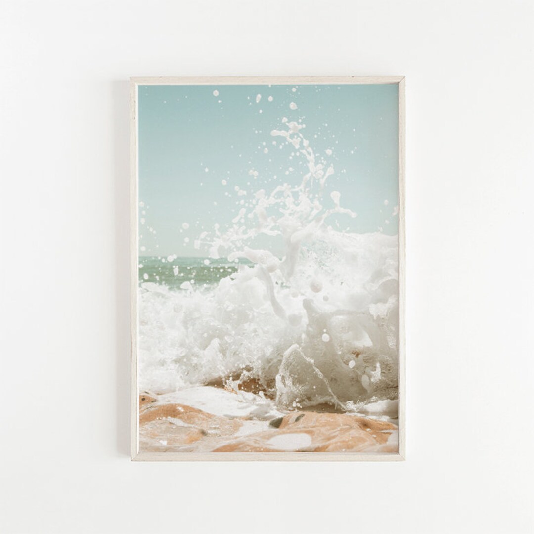 Beach Print, Coastal Print, Ocean Print, Coastal Decor, Coastal Wall ...