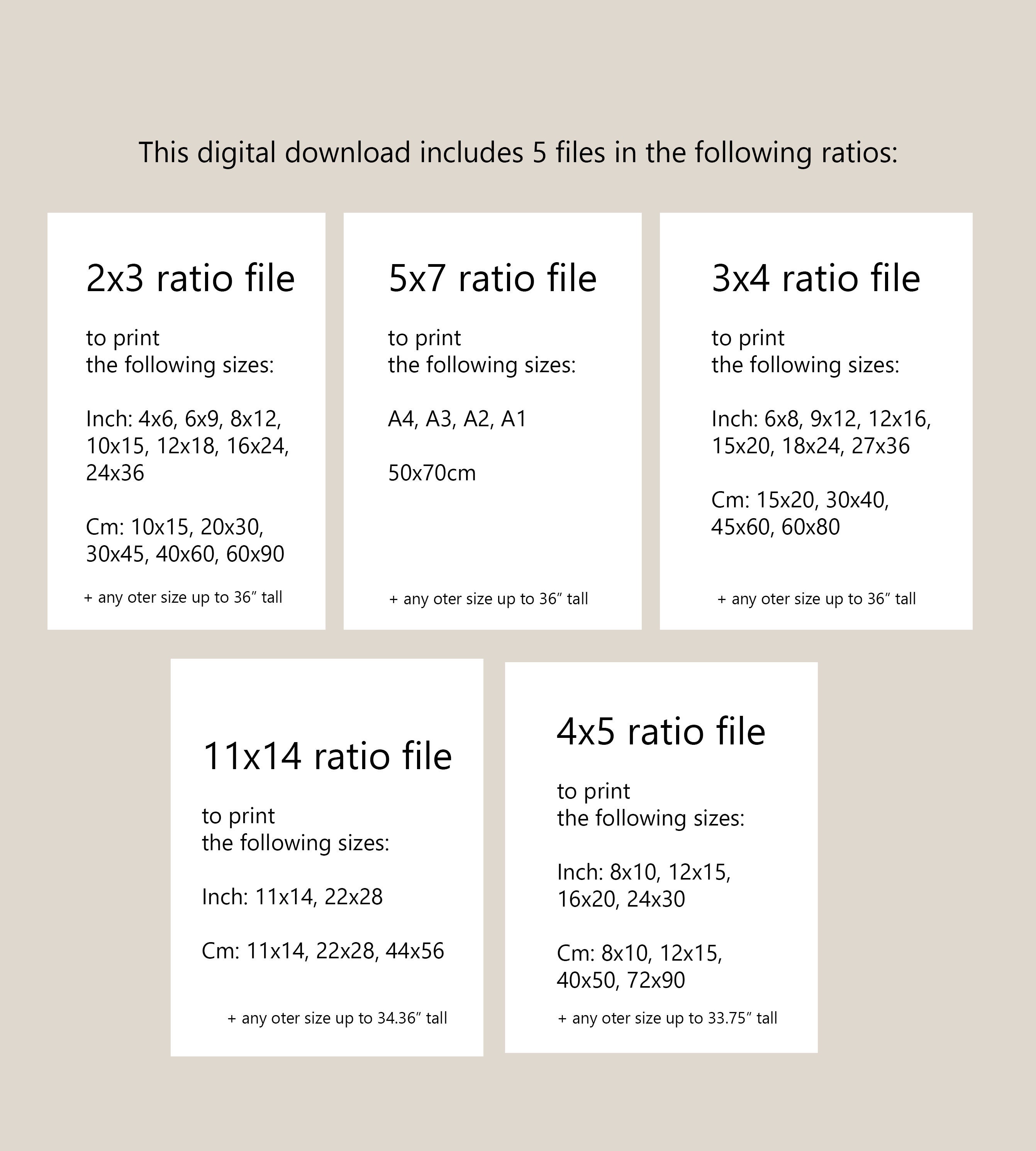 Minimal Landscape Print Minimal Art Scandinavian Art Print | Etsy