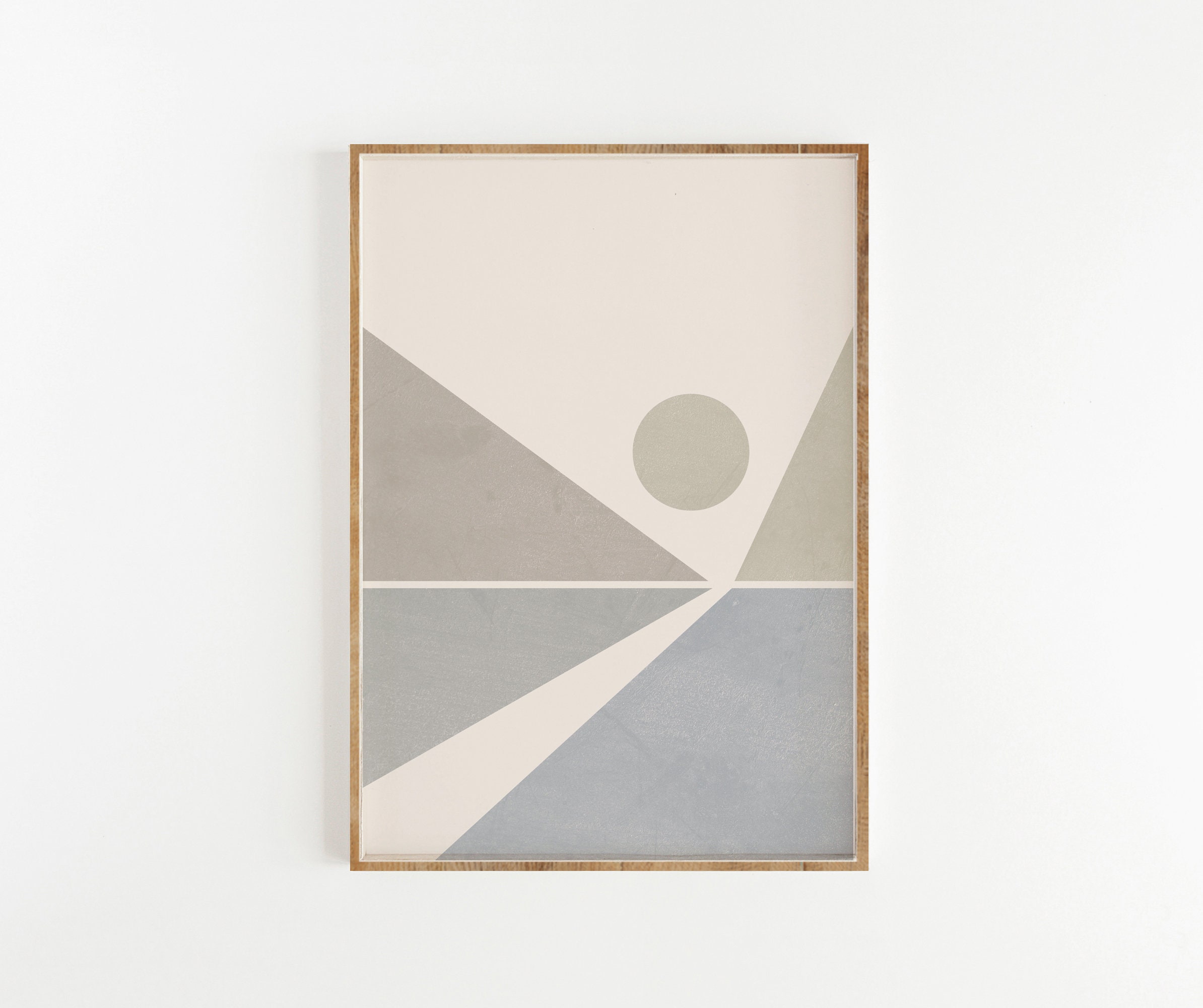 Minimal Landscape Print Minimal Art Scandinavian Art Print | Etsy