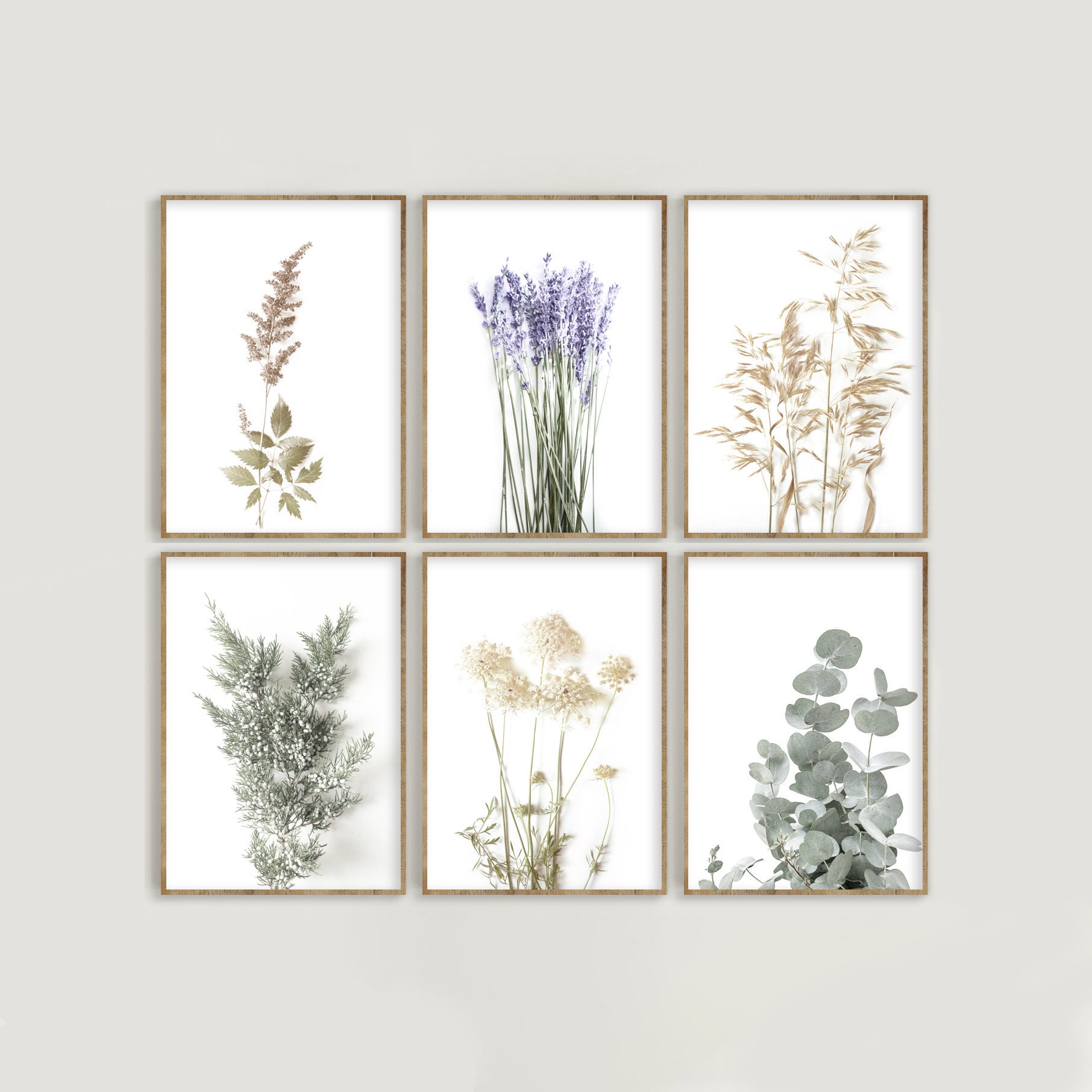 Prints Wall Hangings Farmhouse wall art Wildflowers art print Meadow ...