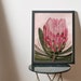 Abstract Protea Printable Art, Botanical Print, Protea Painting ...