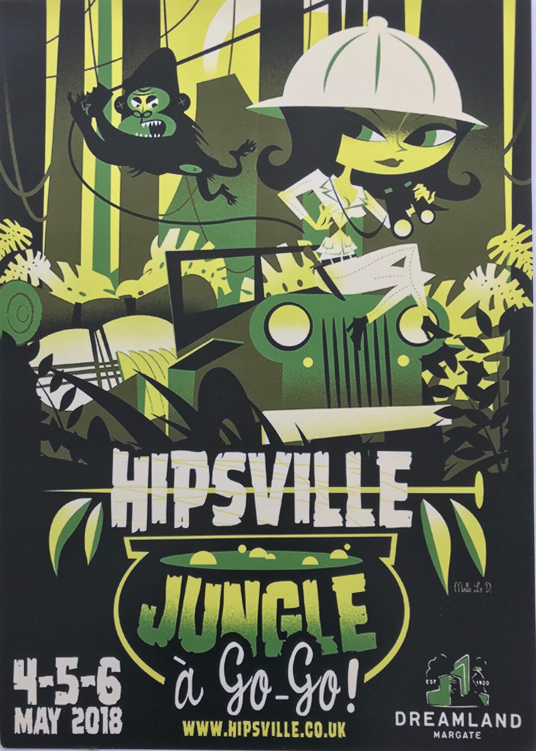 Hipsville Jungle a Go-go Poster - Etsy