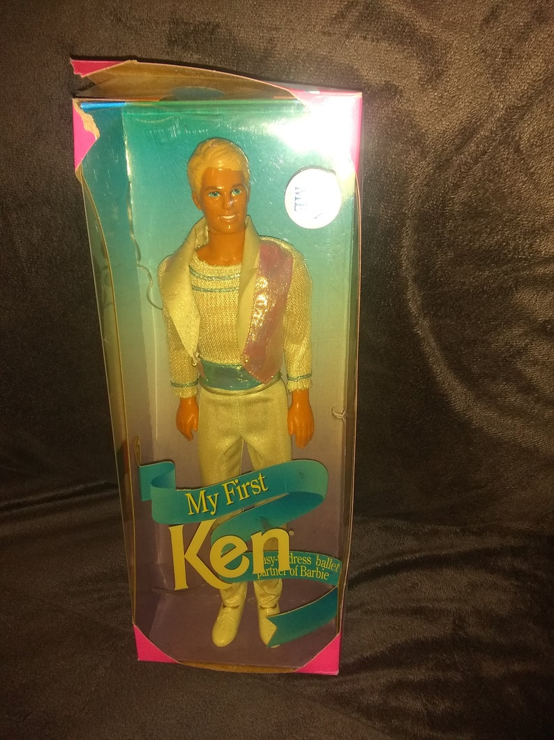 Vintage 1992 Blonde My First Ken Doll NRFB - Etsy