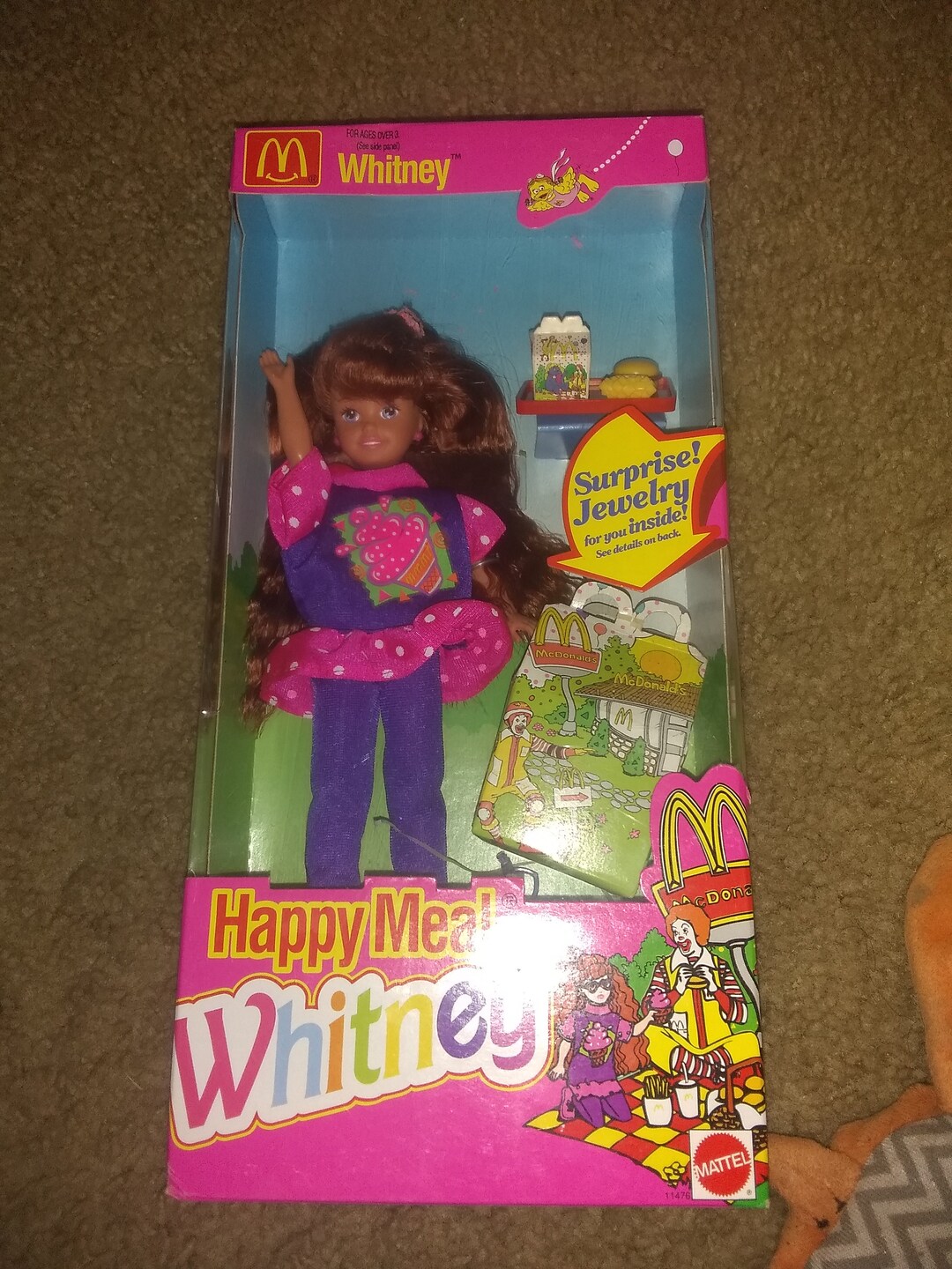 Vintage 1993 Auburn Happy Meal Whitney Doll NRFB - Etsy