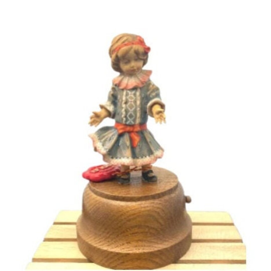 Vintage Dolfi of Italy Wood Carving Figurine Little Girl Dolfi - Etsy